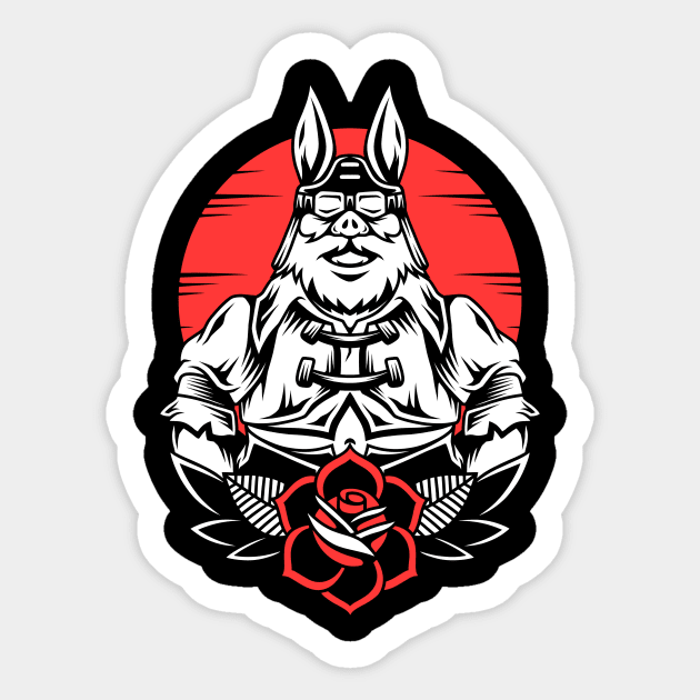 Baku Tantalus Leader Tattoo - Final Fantasy 9 - Sticker | TeePublic