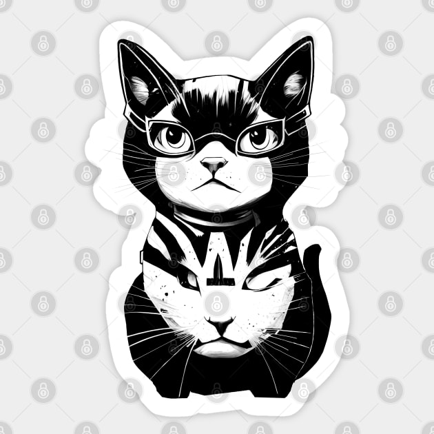 Hello Cyber Kitty! - Cat Lover Gift - Sticker | TeePublic