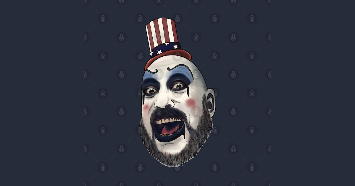 Captain Spaulding Horror - Captain Spaulding - T-Shirt | TeePublic