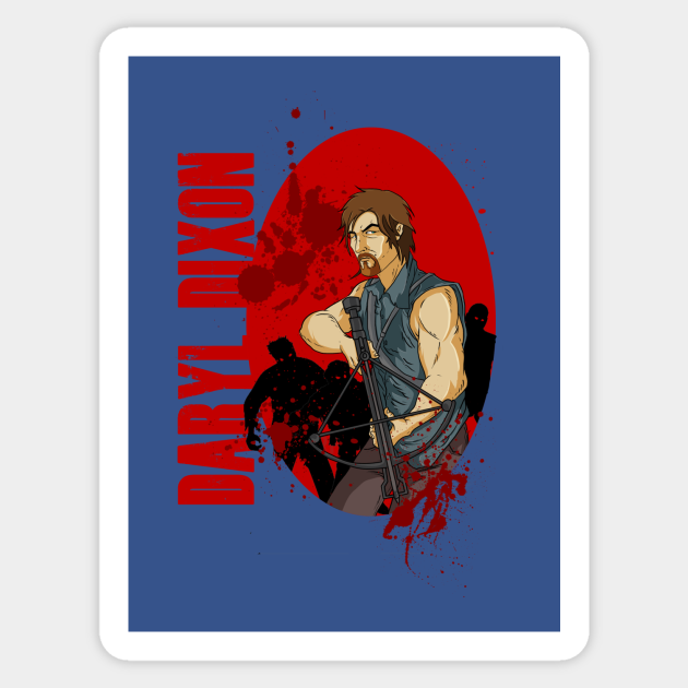 THE WALKING DEAD - DARYL DIXON AS A COMIC BOOK CHARACTER - Daryl Dixon ...