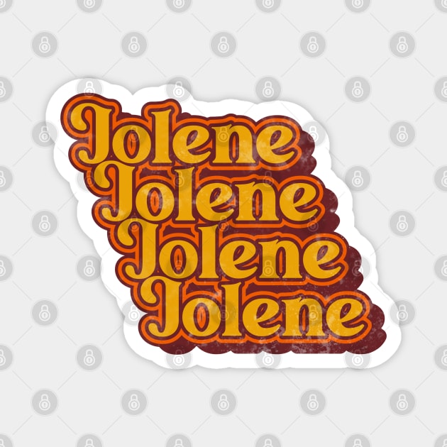 Jolene ))(( Distressed Country Music Classics Fan Art - Jolene - Magnet ...
