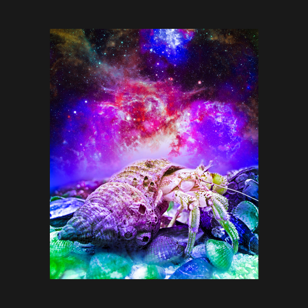 Hermit Crab In Space - Hermit Crab In Space - T-Shirt | TeePublic