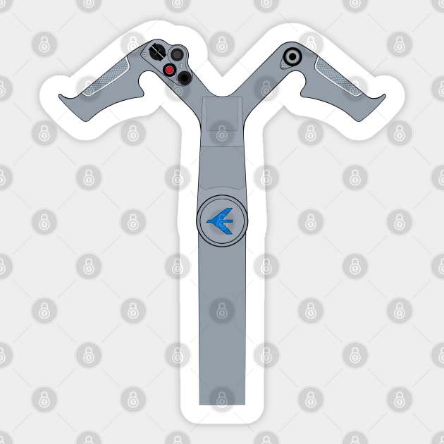 Embraer ERJ Control Yoke - Embraer - Sticker | TeePublic