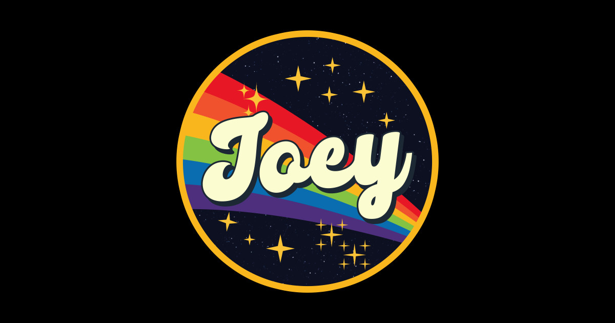 Joey // Rainbow In Space Vintage Style - Joey - Posters and Art Prints ...