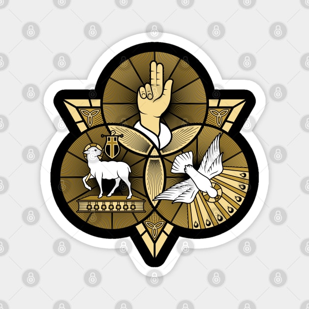 The magnificent seal of the Holy Trinity - Holy Trinity - Magnet ...