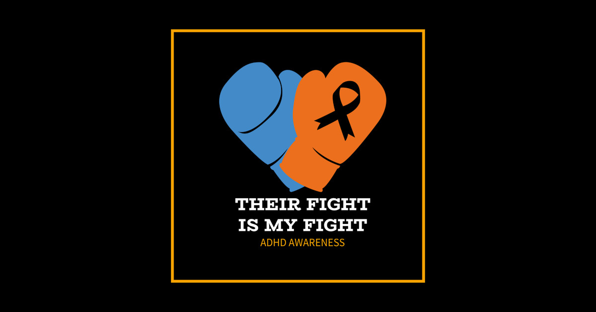 ADHD Awareness - Adhd Awareness - Sticker | TeePublic