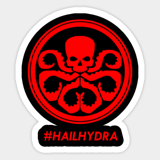 Hail Hydra - America - Sticker | TeePublic