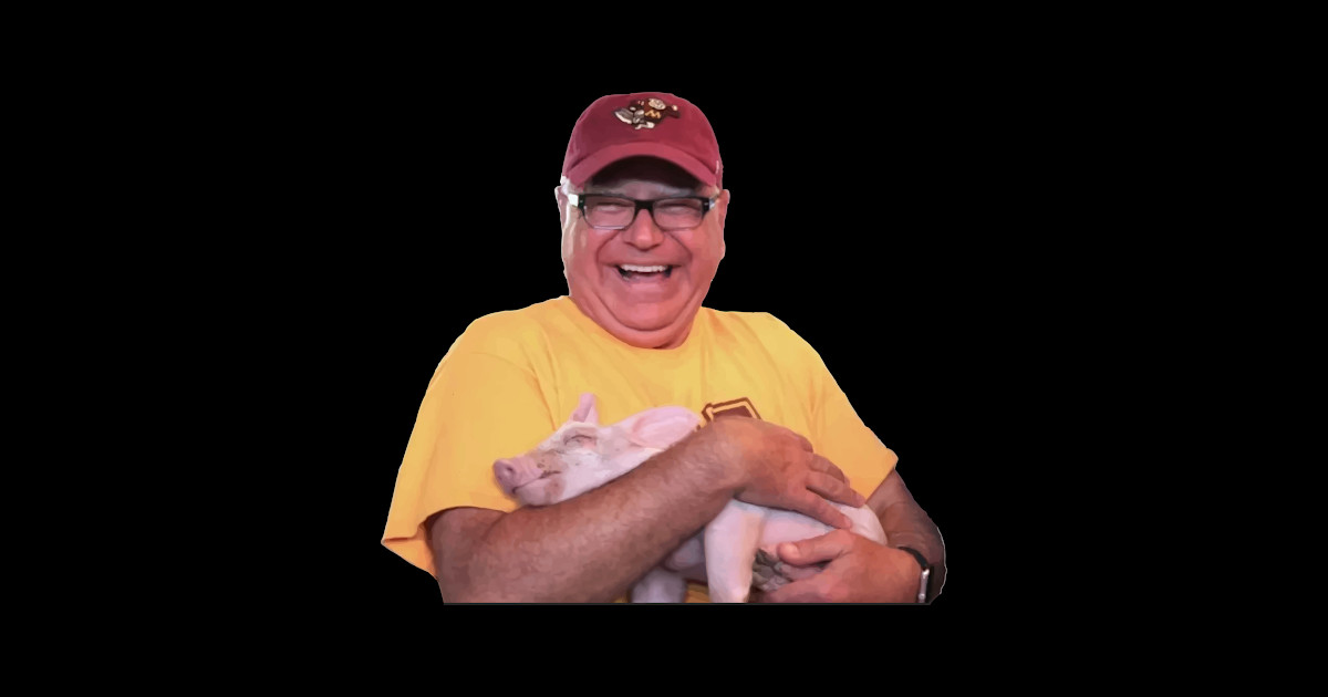 Tim Walz holds a pig at the state fair - Tim Walz 2024 - Posters and ...
