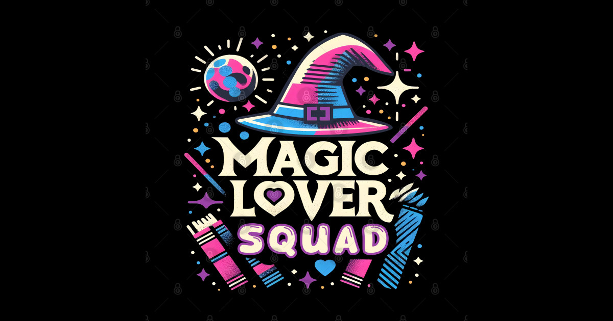 Magic Lover Squad BL Boys Love Matching Witch Wizard Fantasy - Magic ...