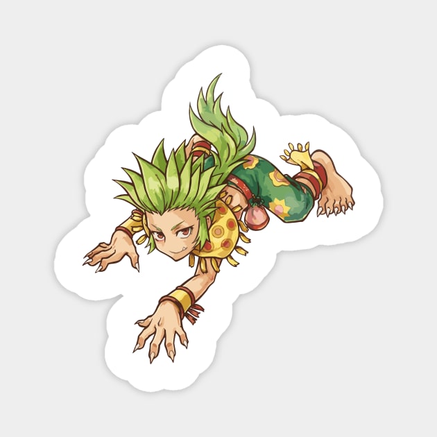 Gau Final Fantasy VI FF6 FFVI Fanart - Final Fantasy Vi - Magnet ...