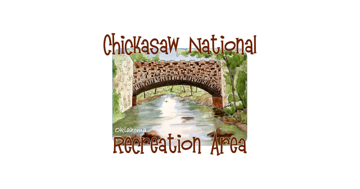 Chickasaw National Recreation Area, Oklahoma - Chickasaw - T-Shirt ...