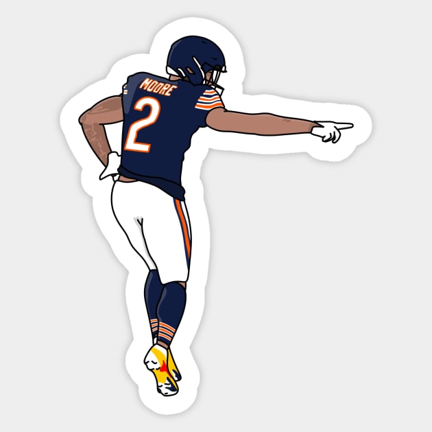 Moore and the chicago - Dj Moore - Sticker | TeePublic
