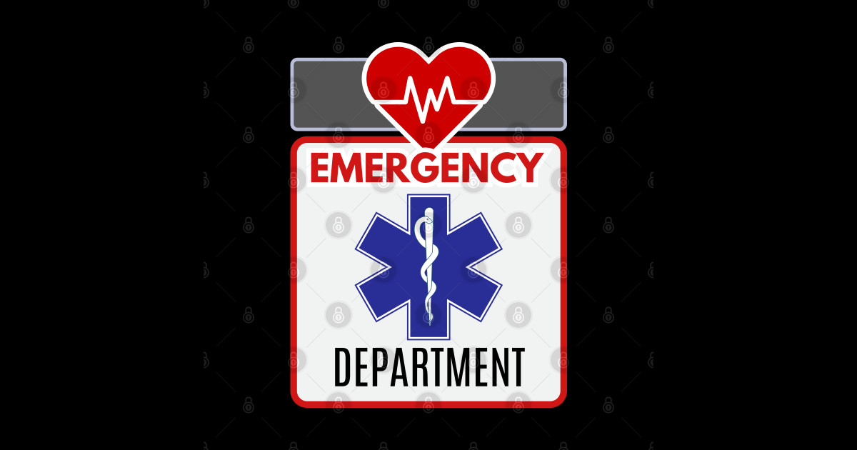 Emergency - Emergency - Sticker | TeePublic