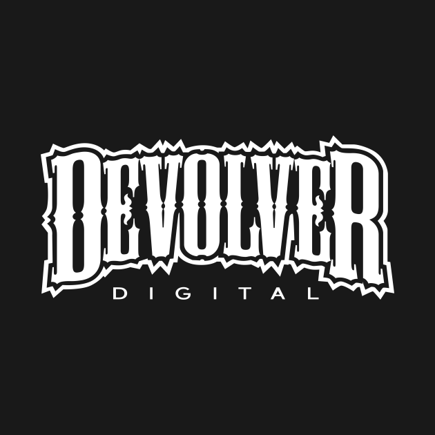 Devolver digital white - Devolver Digital - T-Shirt | TeePublic
