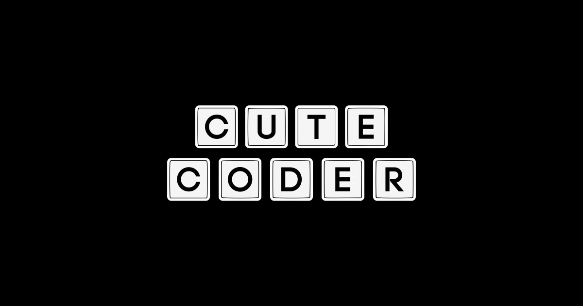 Cute Coder : Female Stem - Computer Science Major - Sticker | TeePublic