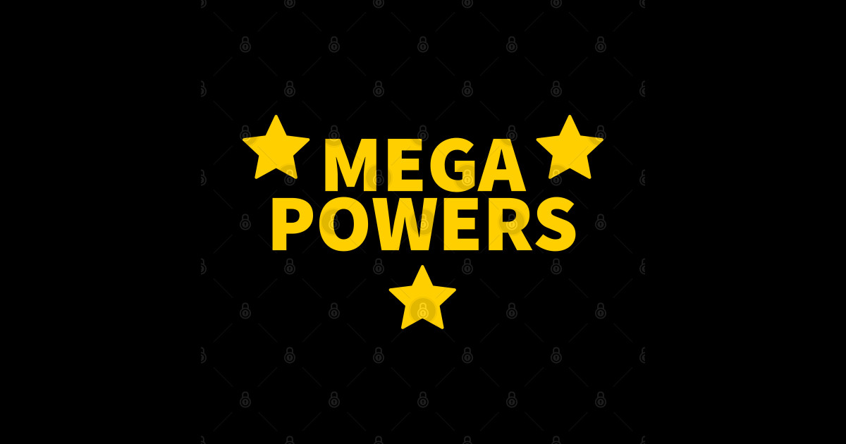 Mega Powers - Wwf - Sticker | TeePublic