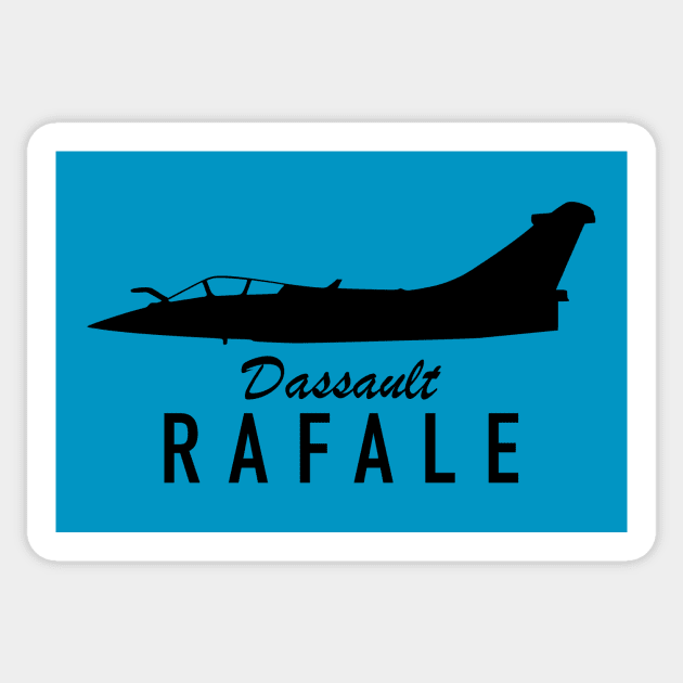 Rafale Fighter - French Air Force Fighter - Sticker | TeePublic