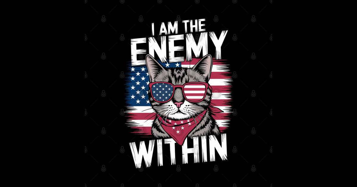I AM THE ENEMY WITHIN - I Am The Enemy Within - Sticker | TeePublic