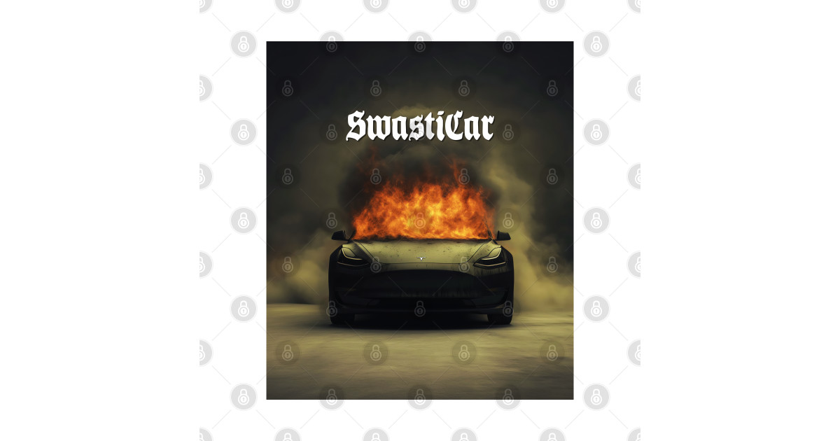 Elon Musk: SwastiCar No. 2 - Elon Musk - T-Shirt | TeePublic