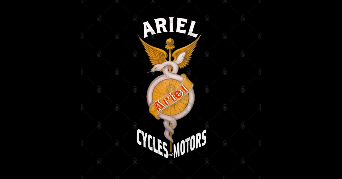 Vintage Ariel Motorcycles - Ariel Motorcycle - Sticker | TeePublic
