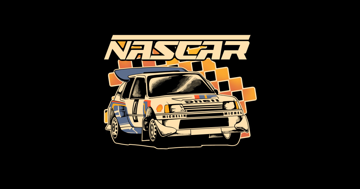 Nascar - Sport Car - Sticker | TeePublic
