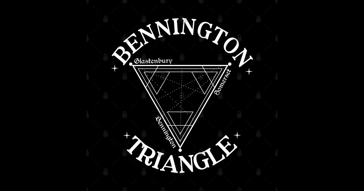 Bennington Triangle - Vermont - Sticker | TeePublic