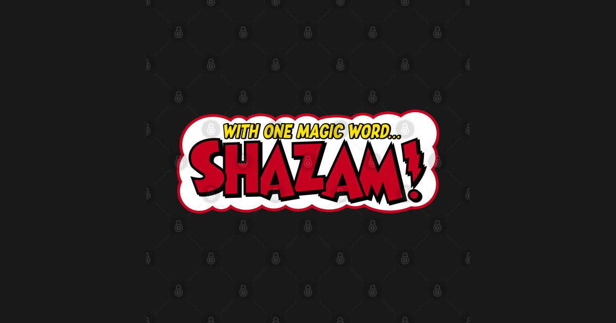 SHAZAM! - With one magic word (front/back print) - Cartoons Comic Books ...