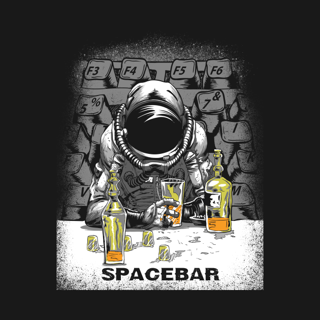 spacebar - Bar - T-Shirt | TeePublic
