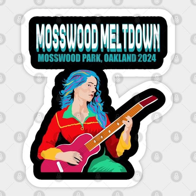 Mooswood Meltdown Music Festival 2024 - Music Festival - Sticker ...