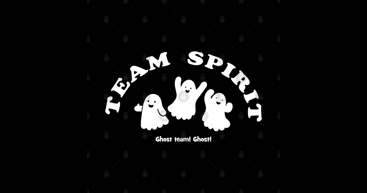Team Spirit: Ghost Team! - Halloween - Magnet | TeePublic