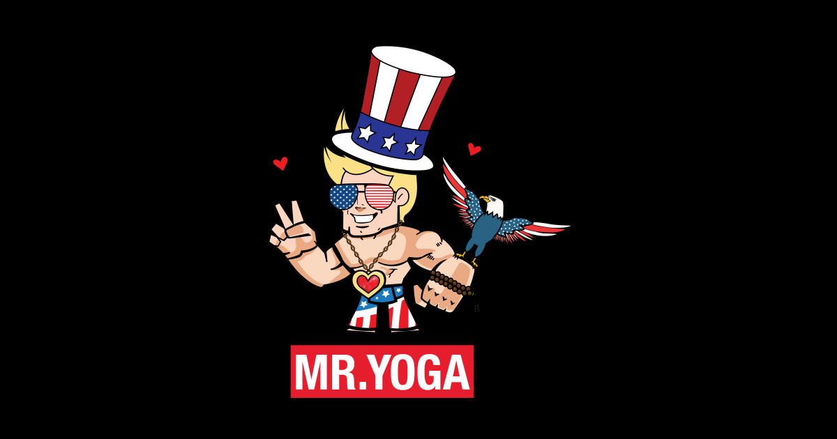 Mr. Yoga - Mr Yoga - Sticker | TeePublic