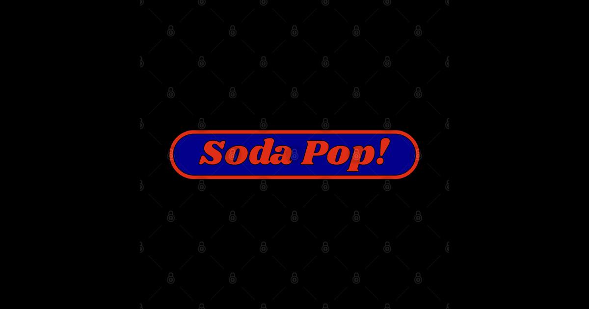 Soda sign - Soda Pop - Sticker | TeePublic