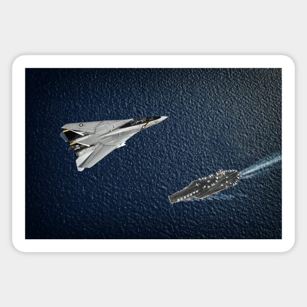 VF-84 Jolly Rogers - F14 - Sticker | TeePublic