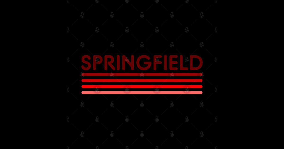 Springfield - Springfield - Sticker | TeePublic