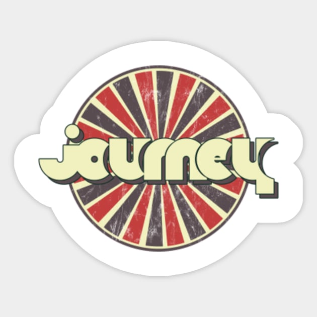 journey // vintage style - Journey - Sticker | TeePublic