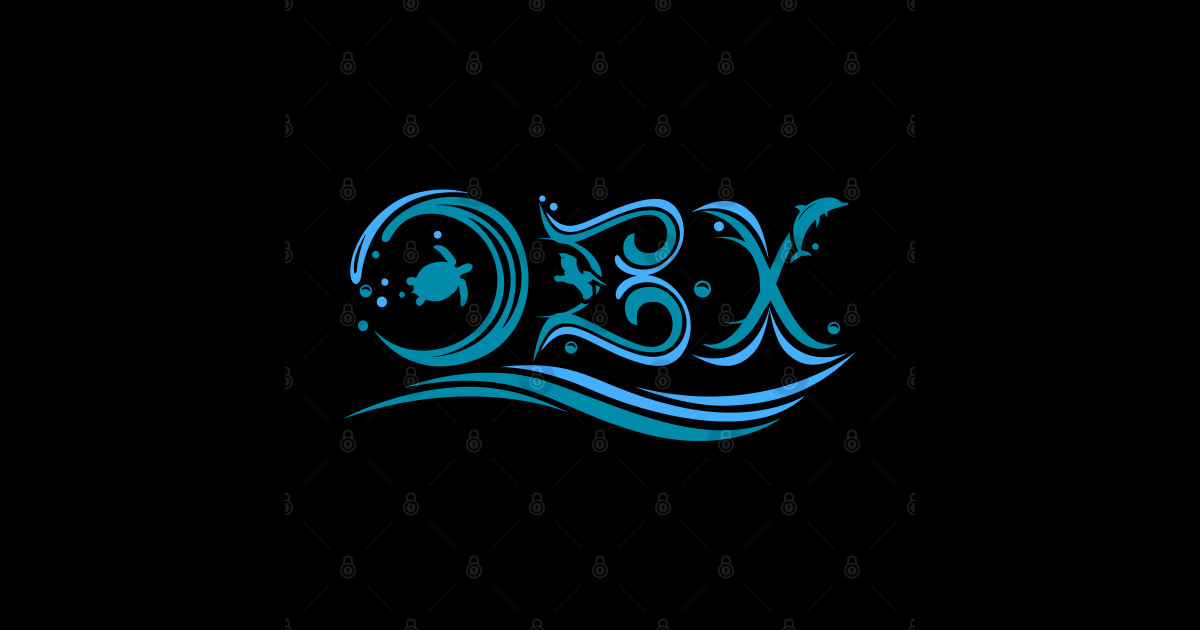 OBX Outer Banks North Carolina Waves - Obx - Sticker | TeePublic