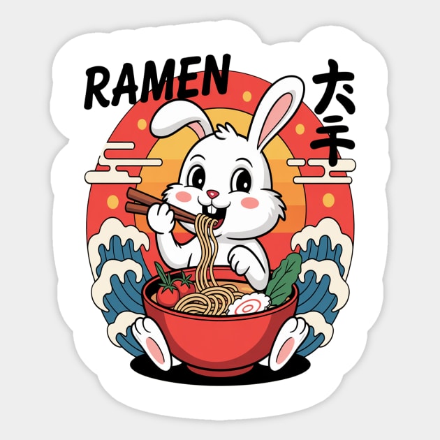 Easter Bunny Anime Ramen Tees Japanese Kawaii - Easter Bunny Anime ...