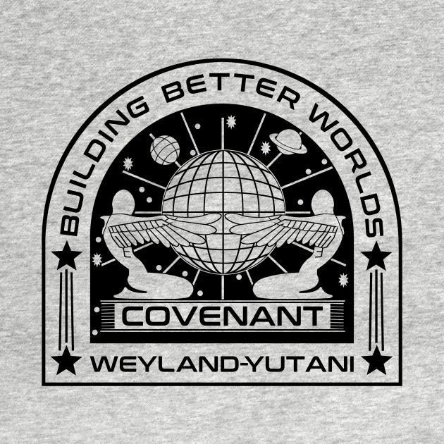 Alien Covenant Mission Black - Alien Covenant - T-Shirt