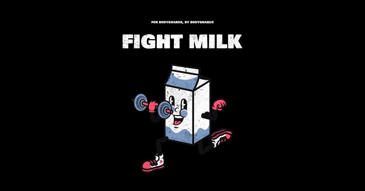 Fight Milk - Fight Milk - Sticker | TeePublic