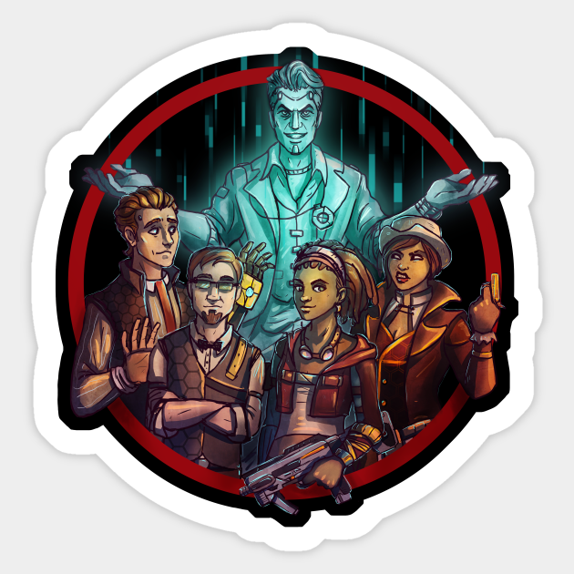Tales from the Borderlands - Tales From The Borderlands - Sticker ...