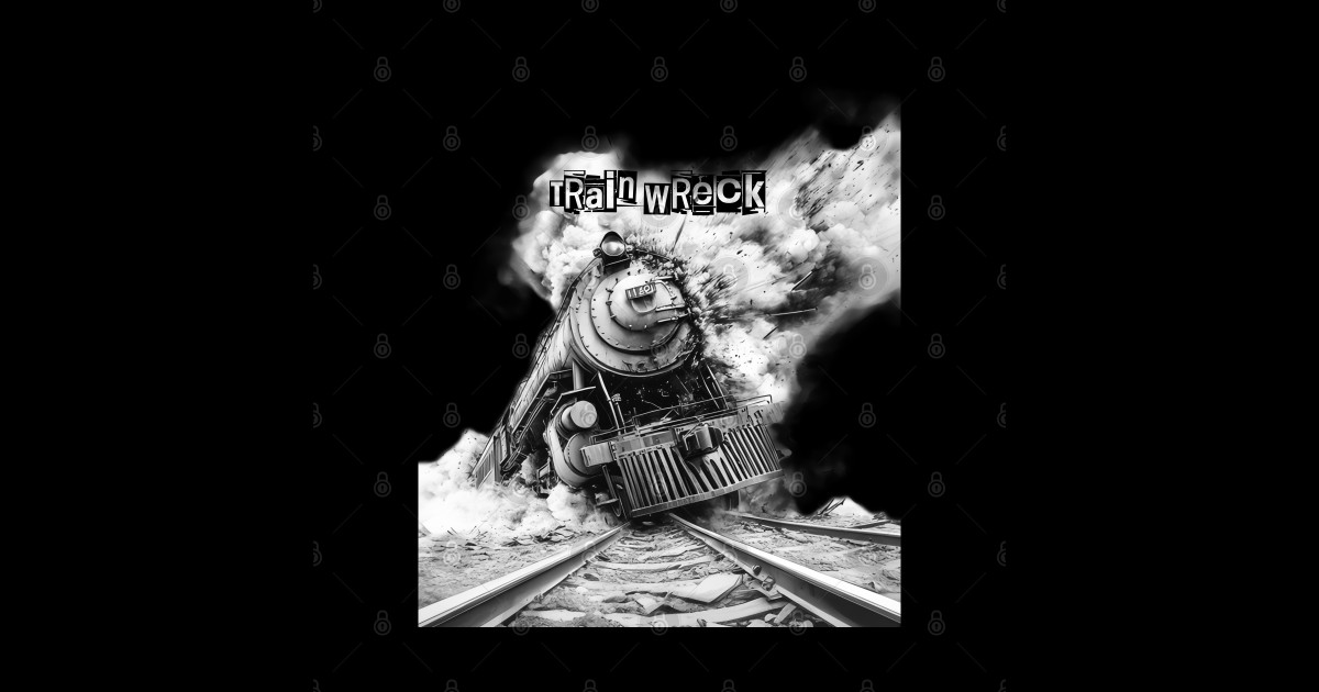 Train Wreck: American Train Wreck No. 2 - Train Wreck - Posters and Art ...