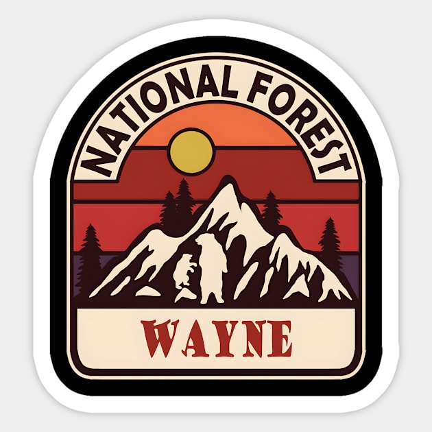 Wayne National Forest - Wayne - Sticker | TeePublic