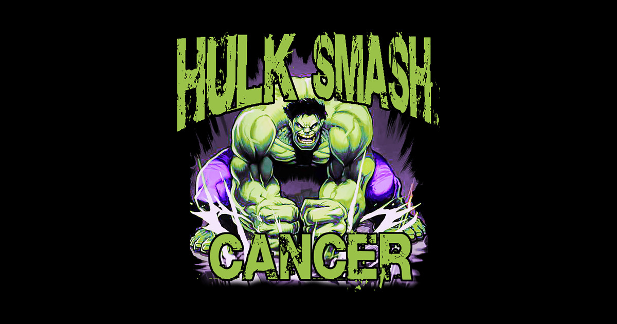 Smash cancer - Smash Cancer - Sticker | TeePublic