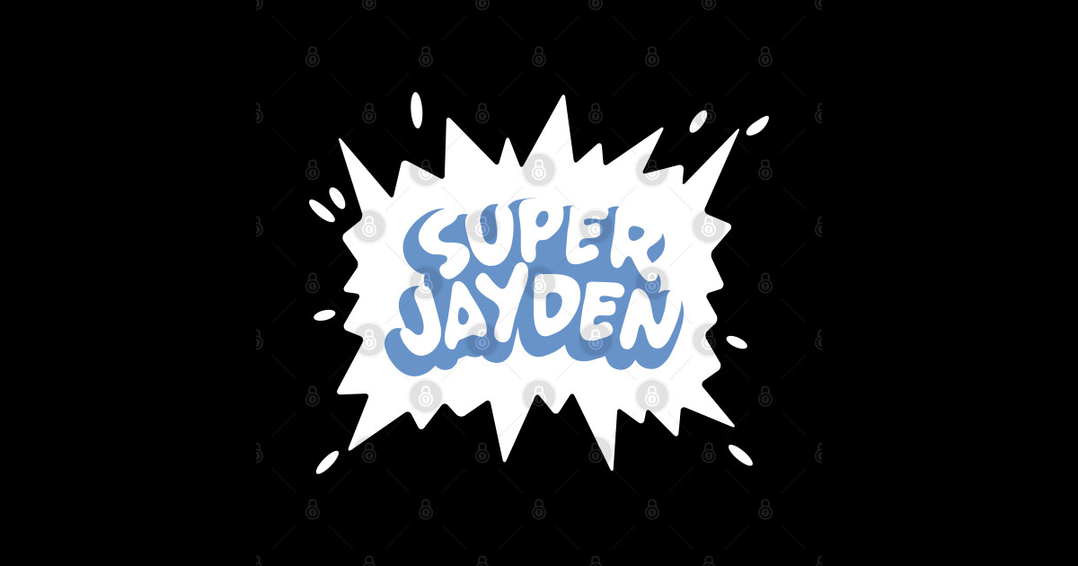 Super Jayden - Super Jayden - Sticker | TeePublic