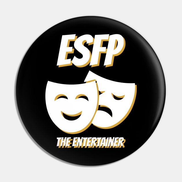 ESFP Entertainer MBTI types 16D Myers Briggs personality gift with icon ...