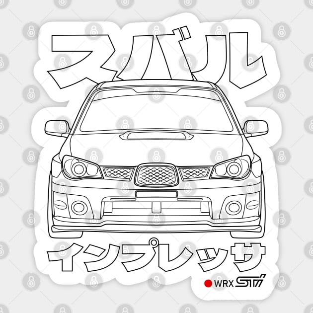 Impreza WRX STI - Impreza Wrx - Sticker | TeePublic