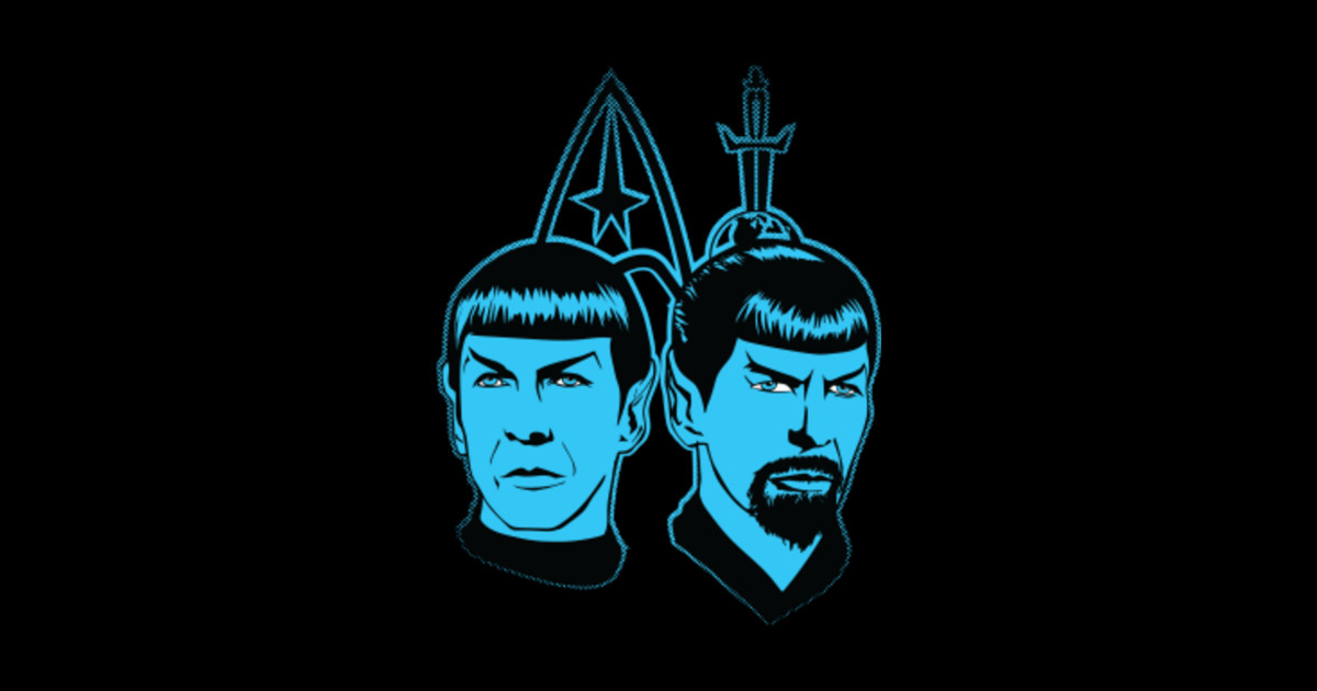 SPOCK VS SPOCK - Star Trek - T-Shirt | TeePublic