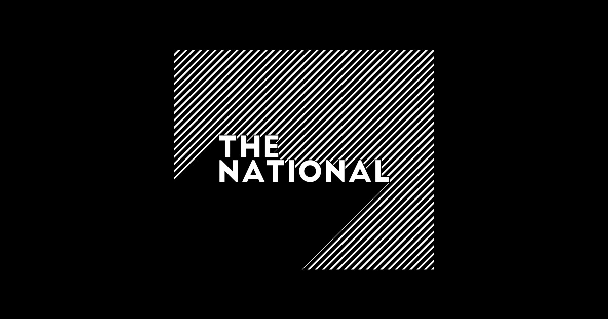 The National Band Logo - The National - Sticker | TeePublic