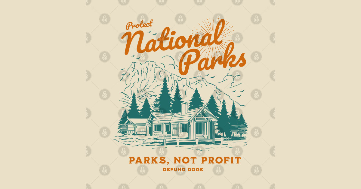 Protect Our National Parks Retro Stop DOGE Support Federal Workers ...