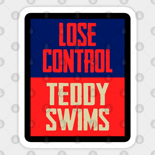 Teddy Swims - Red Flag - Teddy Swims - Sticker | TeePublic